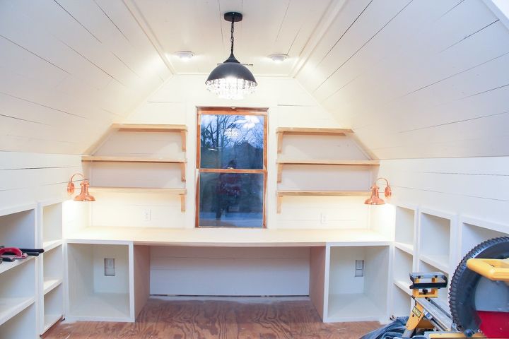 Transforming an Unused Attic Into an Amazing Office Space | Hometalk Transforming an Unused Attic Into an Amazing Office Space | Hometalk