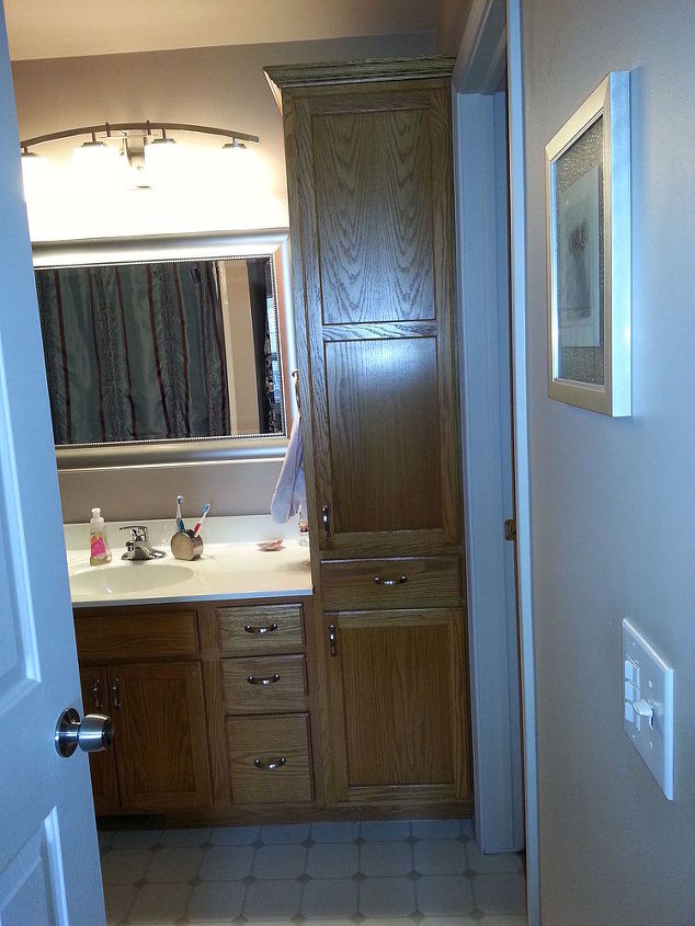 Small Master Bathroom Makeover Hometalk