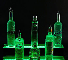 LED Liquor Bottle Shelves Display | Hometalk