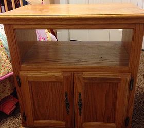 Old Oak TV Stand, Turned Nightstand! | Hometalk
