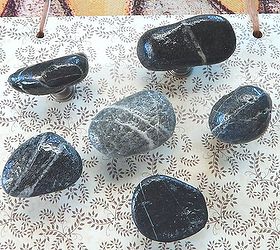 DIY-Beach Stone Cabinet Knobs | Hometalk