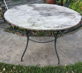 Upcycled Patio Table With Tiles | Hometalk