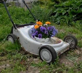 What to do with old push lawnmower | Hometalk