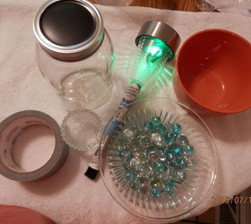 DIY solar Outdoor Table Lamp | Hometalk