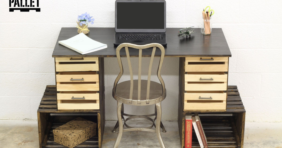 DIY Crate Desk Hometalk DIY Crate Desk Hometalk