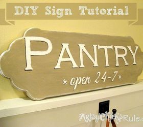 DIY Sign Tutorial - Easy, Fun & Inexpensive to make! | Hometalk