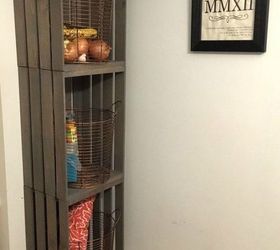 Grab a few crates at Michaels and copy this simple, AMAZING idea ...