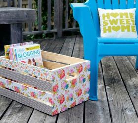 Grab a few crates at Michaels and copy this simple, AMAZING idea ...