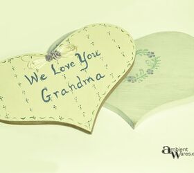 String Art Heartbeat on Thrifted Wooden Hearts | Hometalk