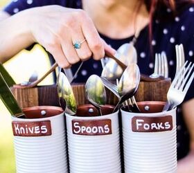 Easy DIY Silverware Caddy for Cheap | Hometalk