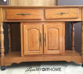 Serving Cart Goes Fresco - Una transformación con pintura de cal | Hometalk