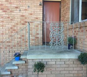 Should I paint my front steps grey? | Hometalk