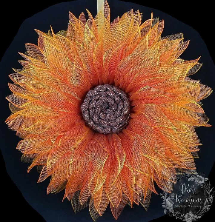 Paper Mesh Flower Wreath Tutorial Best Flower Site