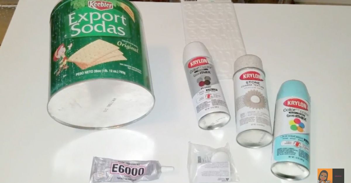 How To Upcycle A Cracker Container Into A Cute Cookie Tin Hometalk