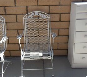 Cambio de imagen de una silla oxidada y crujiente | Hometalk