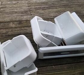 How to repurpose refrigerator shelves and baskets?? | Hometalk