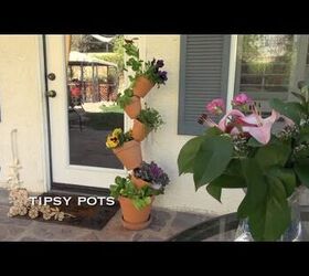 How do I make a tilted flower pot? | Hometalk