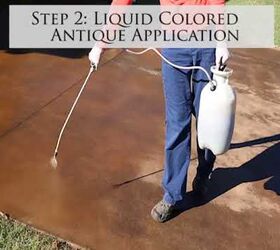 How do I spray paint concrete driveways? | Hometalk