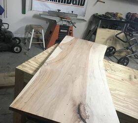 How to Make a Beautiful DIY Live Edge Desk With a Drawer | Hometalk