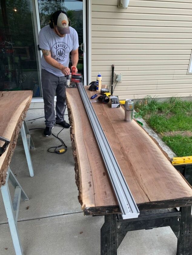 How to Make Your Own Live Edge Table DIY | Hometalk How to Make Your Own Live Edge Table DIY | Hometalk