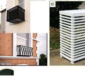 How can I hide a window AC unit in the front of my home? | Hometalk