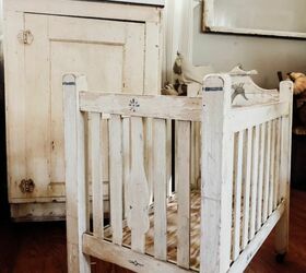 Cómo pintar una cuna infantil vintage DIY | Hometalk