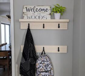 How to Make a Hook Rack DIY | Hometalk