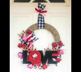 Cómo hacer una corona de San Valentín DIY | Hometalk