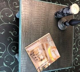 How to Make Crocodile skin table DIY | Hometalk