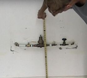 How to Build A Storage Shelf To Hide And Protect Pipes In Your Garage ...