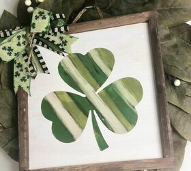 How to Make a Homemade Shamrock Sign DIY | Hometalk