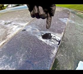 How to clean white calcium stains from roof shingles? | Hometalk