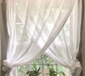 How can i use criss cross sheer drapes in my living room? | Hometalk