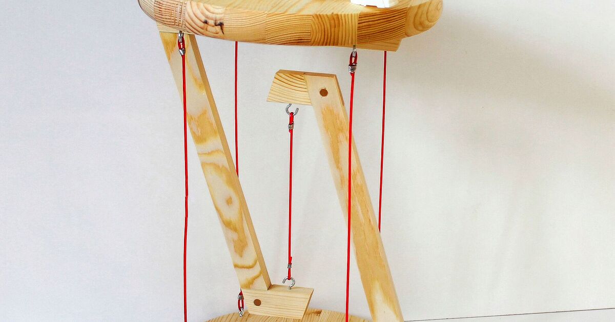 How To Make Floating Tensegrity Table Hometalk How To Make Floating Tensegrity Table Hometalk