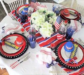 Independence Day Tablescape | Hometalk