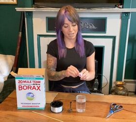 Make Your Own Unique Faux Amethyst Mirror With This Tutorial | Hometalk