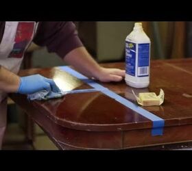How to fix dent in table ? | Hometalk