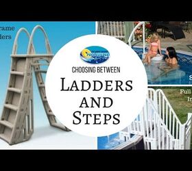 How can I build a safe above ground pool ladder? | Hometalk