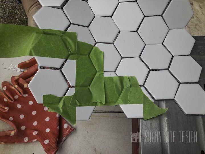 How To Install A Stunning Hexagon Tile Floor Easy Step By Step Hometalk