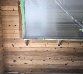 How to fix knotty pine spots faded from pictures on the walls | Hometalk