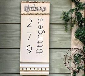 How to Make a DIY House Number Sign | Hometalk