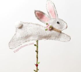 How to Make a Farmhouse Fabric Bunny DIY | Hometalk