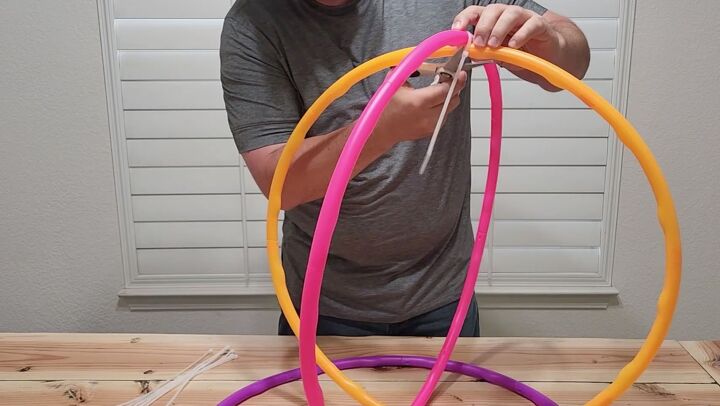 How To Make A Fun Hula Hoop Pumpkin That Can Light Up Hometalk