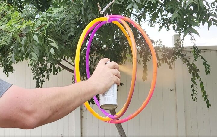 How To Make A Fun Hula Hoop Pumpkin That Can Light Up Hometalk