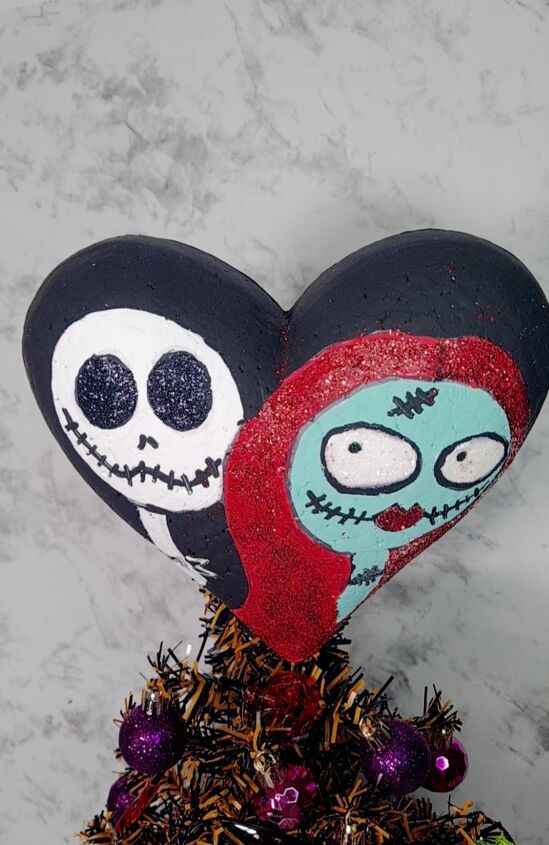 How To Craft Your Own Spooky Jack Skellington Halloween Tree Hometalk