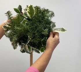 7 Simple Steps to Make This Festive DIY Christmas Topiary | Hometalk