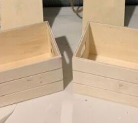 Otra cosa que hacer con esas bonitas cajitas de madera del Dollar Tree ...