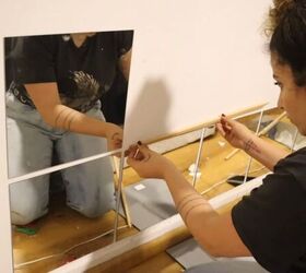 This Easy Mirror Wall DIY Hack Uses Cheap Mirrors From IKEA | Hometalk