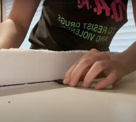 How to Make an Easy DIY Foam Fireplace Without Using Power Tools | Hometalk