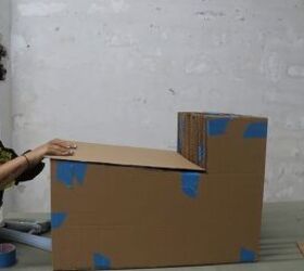 How to Make a Cardboard Chair That Holds Weight & Looks Chic | Hometalk